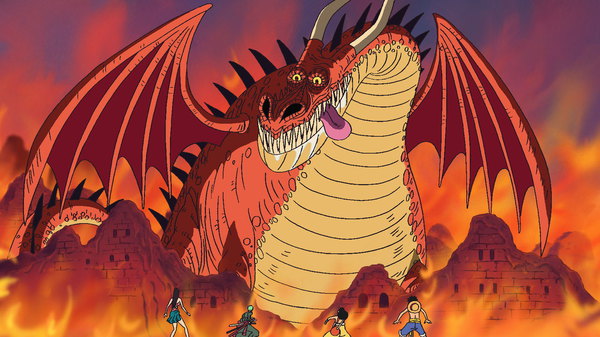Screenshots of One Piece Episode 580