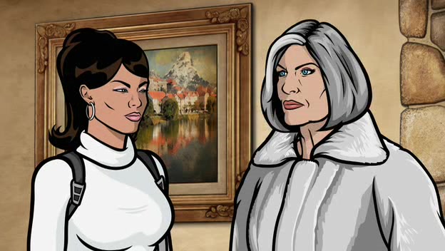 Screencaps of Archer Season 2 Episode 1
