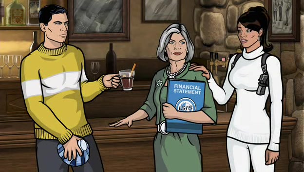 Screencaps of Archer Season 2 Episode 1