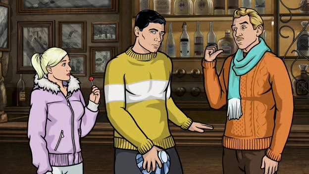 Screencaps of Archer Season 2 Episode 1