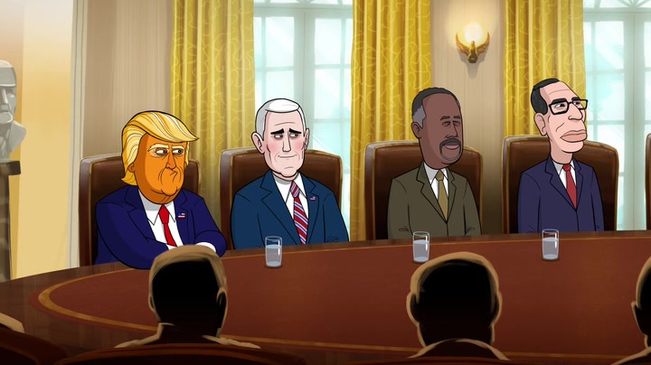 Screencaps of Our Cartoon President Episode 4