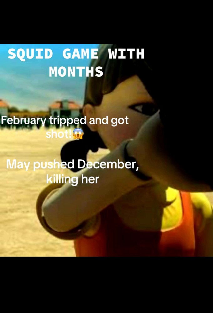 Squid Game with Months countdown - how many days until the next episode