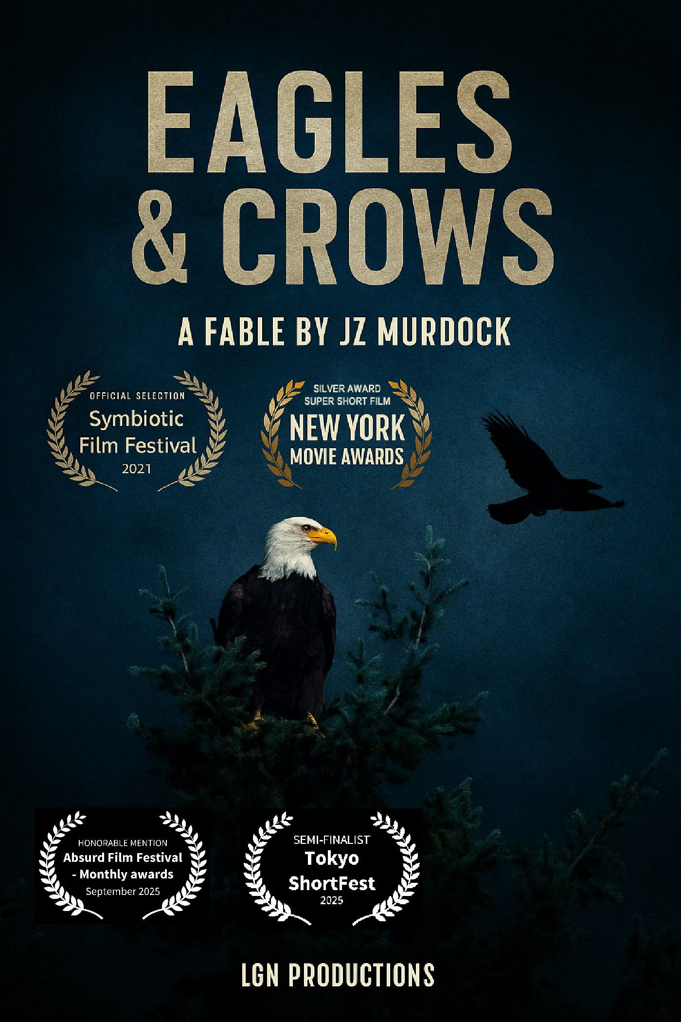 Eagles & Crows: A Fable countdown - how many days until theater release